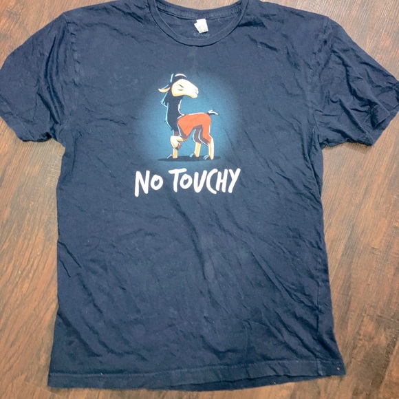 Disney | Tops | Disney Tee Turtle Emperors New Groove No Touchy Shirt ...